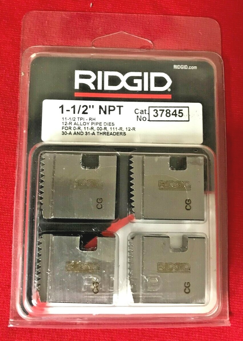 Dewalt Ridgid Exposed Ratchet Threader Set Impact Wrench 1/2