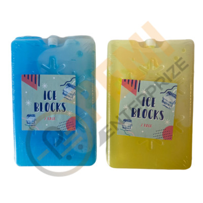 REUSABLE FREEZER COOL BLOCKS ICE PACK COOLER BAG FOR PICNIC TRAVEL ...