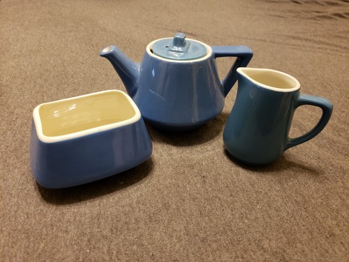 Vintage Amtrak Railroad China - Hall Coffee Pot With Cream & Sugar | eBay