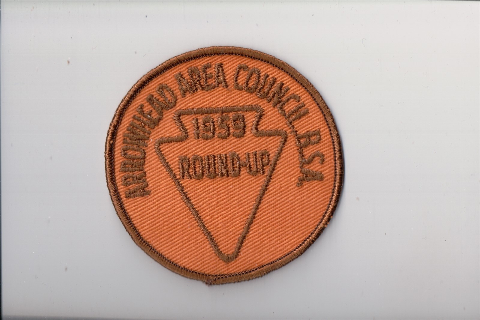 1959 Arrowhead Area Council Round-Up patch | eBay