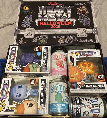 Funko NYCC 2023 Heavy Metal Halloween Box Of Fun Jack Carver Mascot ...