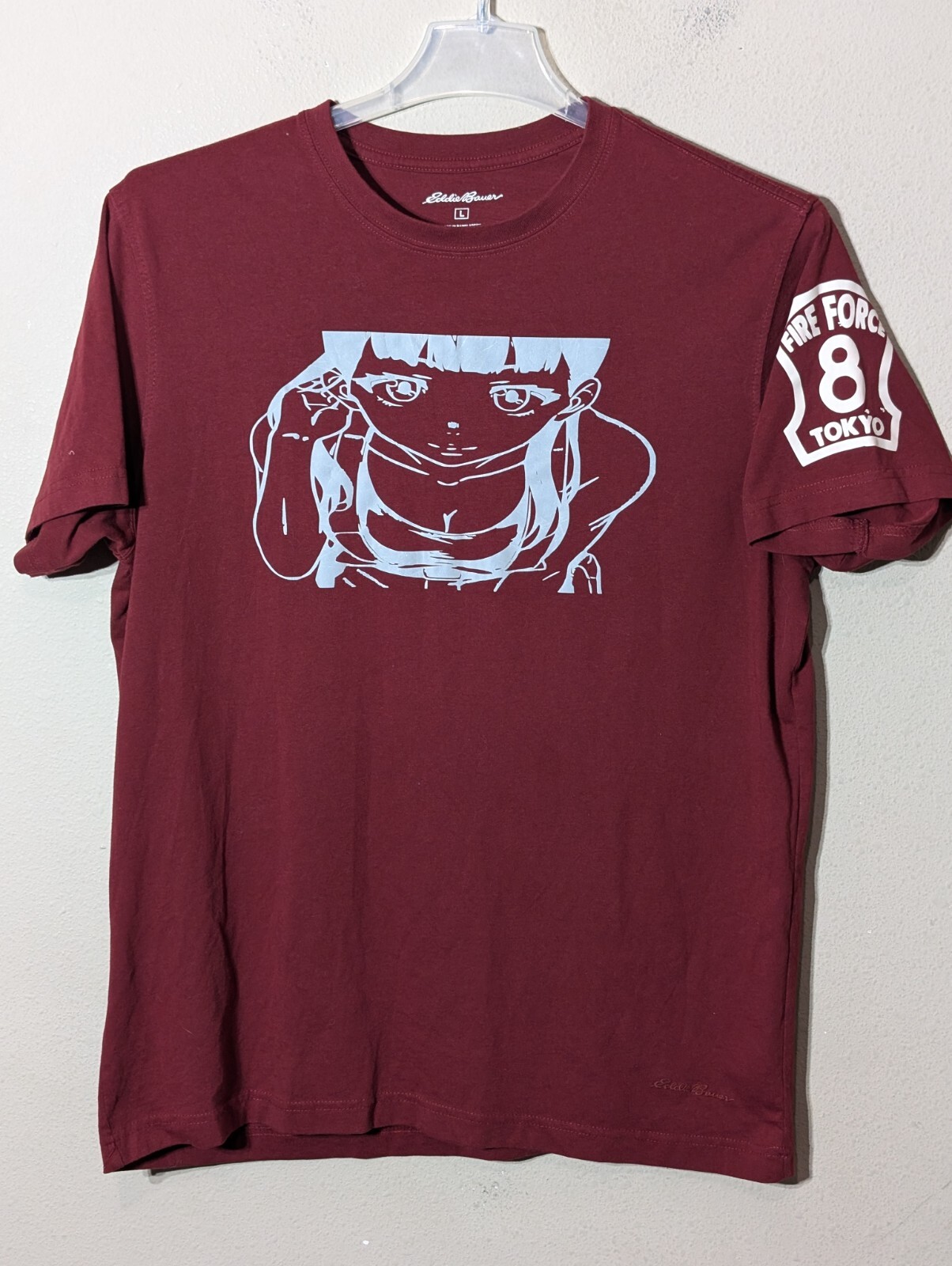 Fire Force Tokyo Anime Manga Logo Japanese Graphic T-… - Gem