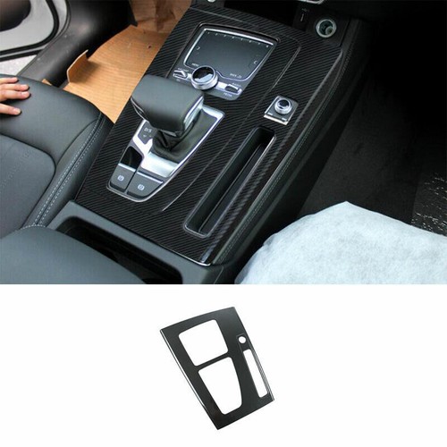 For Audi Q5 2018-2021 Carbon Fiber Steel Central Console Gear Shift ...
