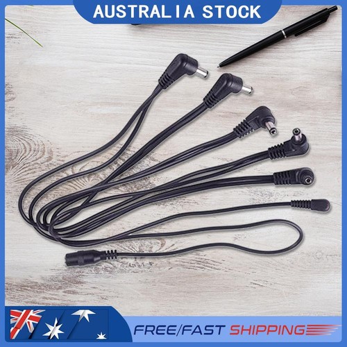 9V DC 1A 6 Way Guitar Effect Pedal Daisy Chain Power Supply Cable | eBay