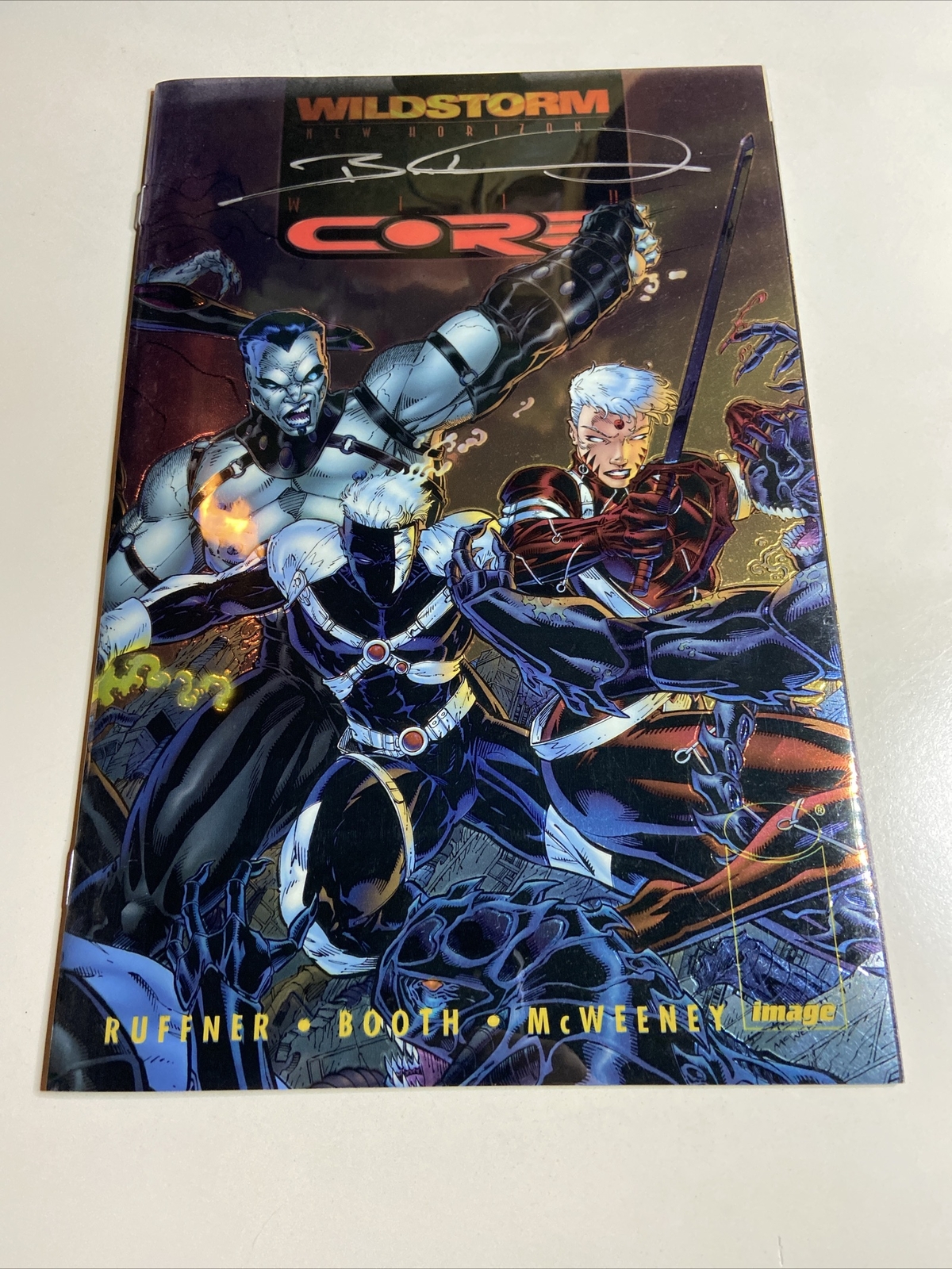 Wildstorm Wild Core #1, Chromium Edition Wraparound Cover HIGH GRADE NM ...