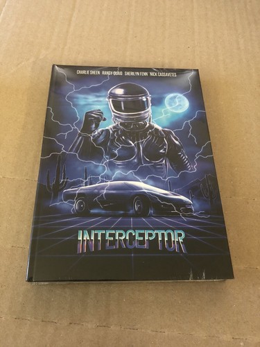 Mediabook Interceptor Cover A Charlie Sheen 1986 Blu-Ray + DVD New ...