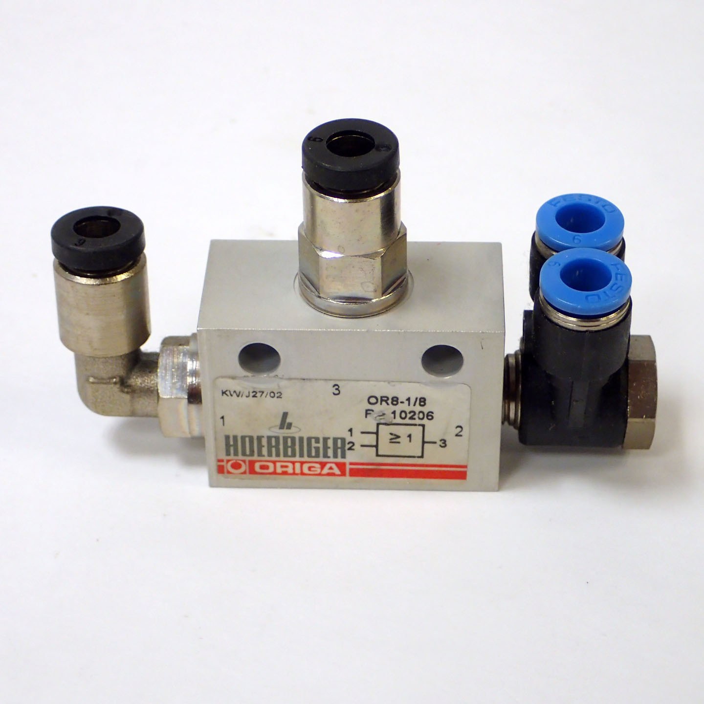 HOERBIGER ORIGA PARKER PA 10206 OR8-1/8 DIRECTIONAL CONTROL VALVE w ...