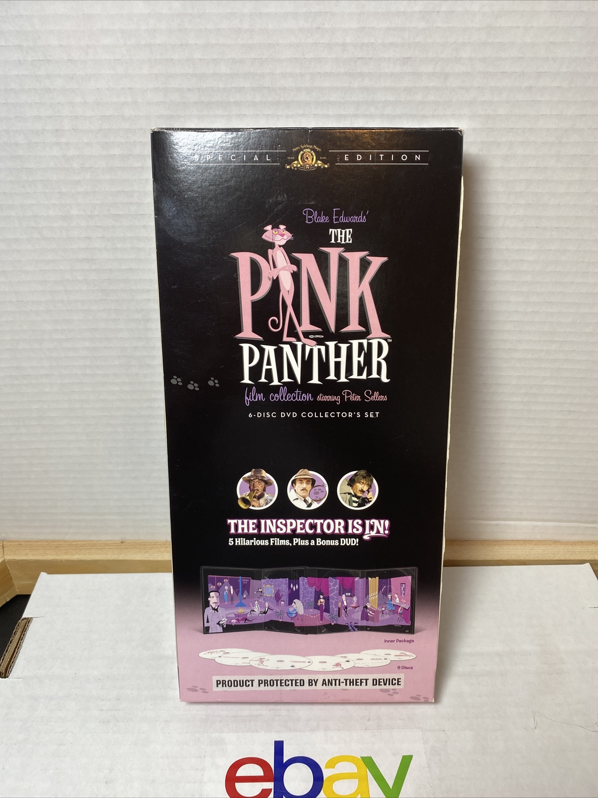 MGM Special Edition THE PINK PANTHER COLLECTION DVD 6 DISC Collection ...