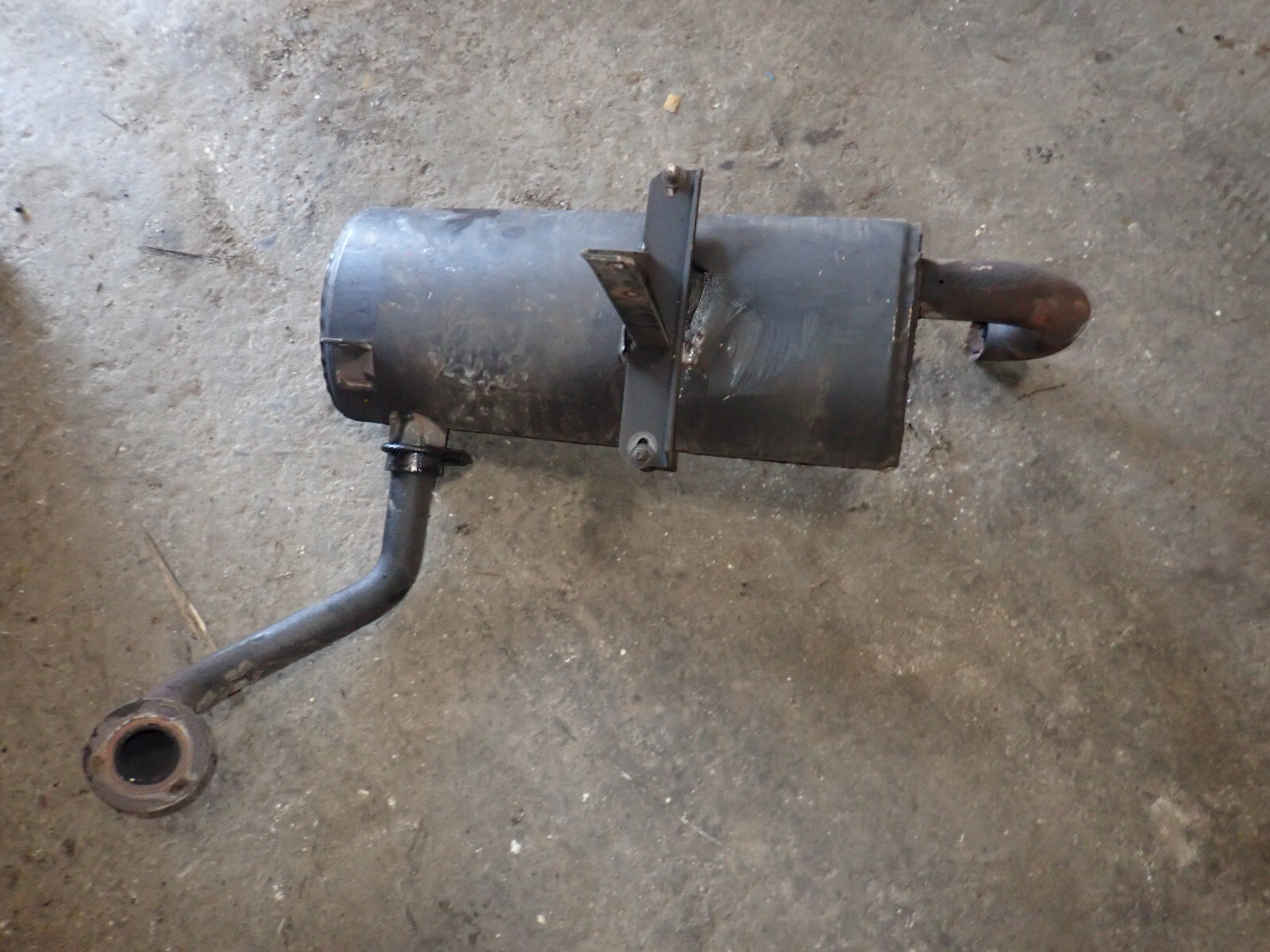 Caterpillar CAT 3056E Diesel Engine Muffler and Exhaust Pipe INDUSTRIAL ...