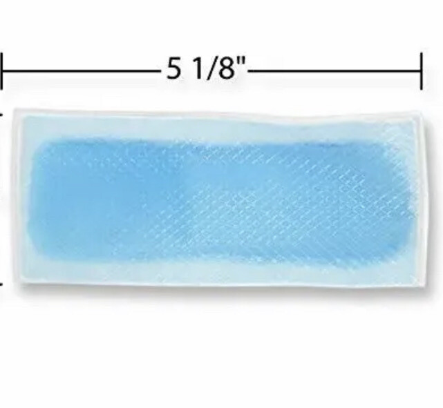 Be Koool Cooling Relief For Migraine Soft Gel Sheets 4 Sheet 2’’x 5 1/8 ...