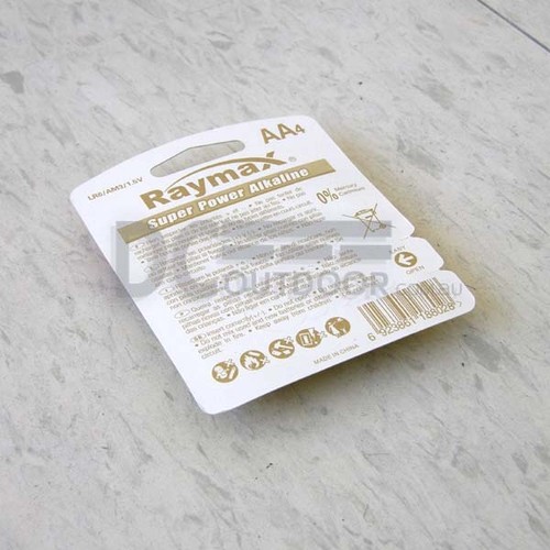 Raymax® 1.5V Super Alkaline AA / AAA Battery - 4 PCS PACK | eBay