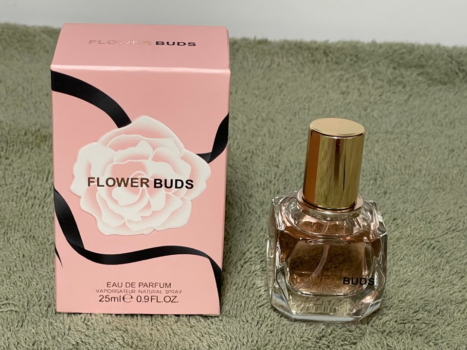 NEW "FLOWER BUDS" EAU DE PARFUM BY LAFUA PERFUMES FOR WOMEN, 25 ml 0.9 ...