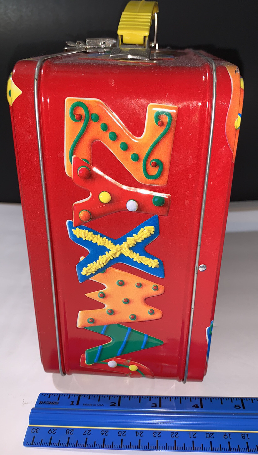 ABC Alphabet Cookie Cutter Set-Collector Lunch Box Tin Williams-Sonoma ...