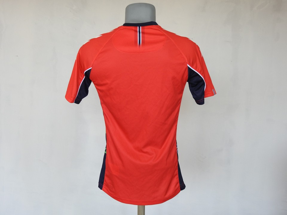 Norway Handball Activewear Jersey Hummel Red Shirt Size XS NHF Rema ...