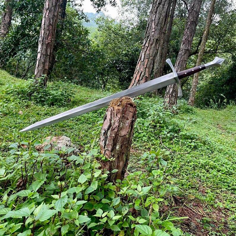 Great Viking sword | 29" Straight Long sword, Balance Oil tempered ...