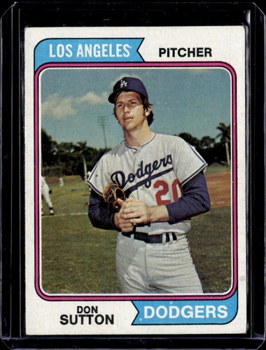 1974 Topps #220 Don Sutton | eBay