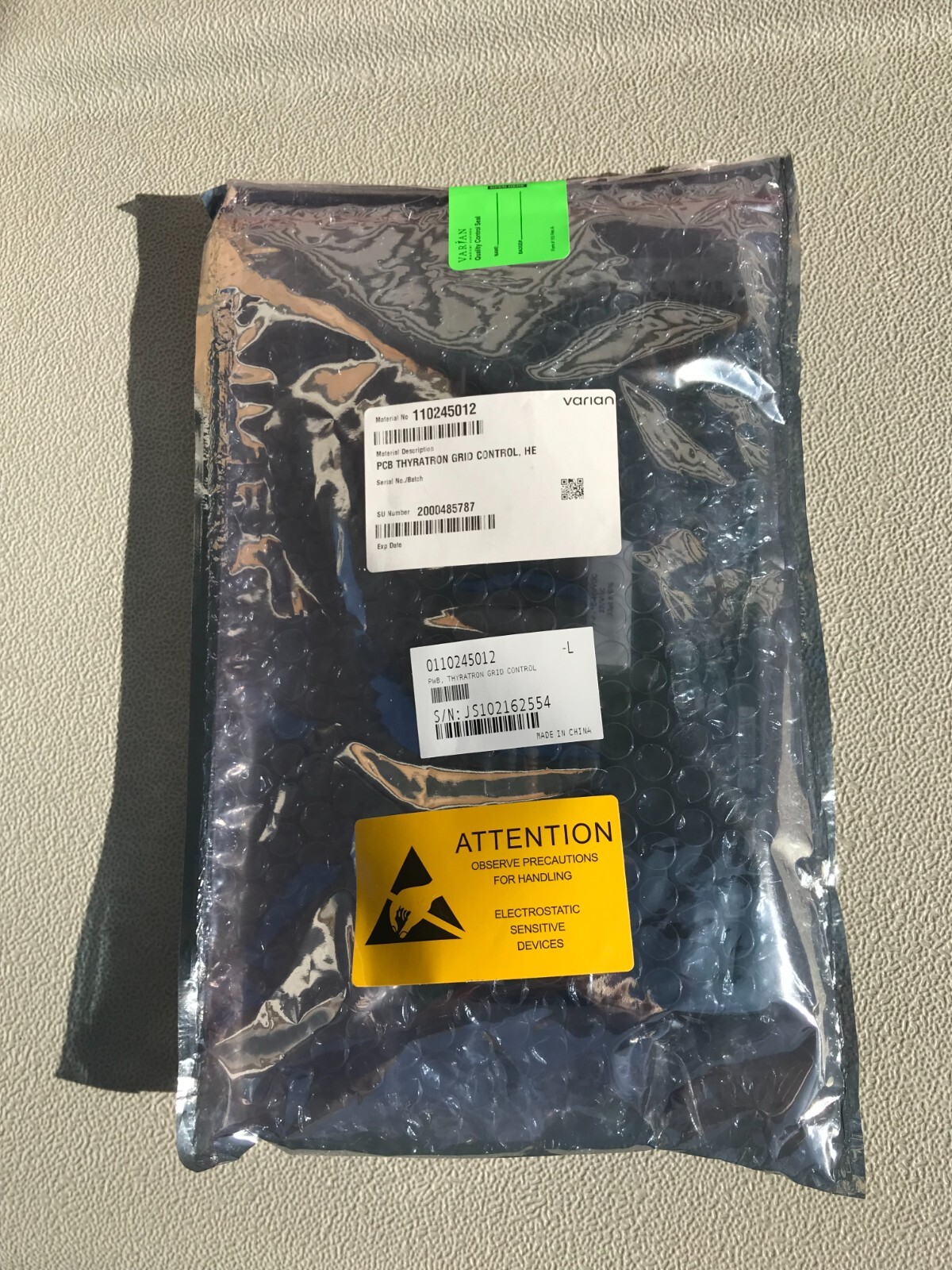 New Varian Thyratron Grid Control PCB part number 1102450-12 | eBay