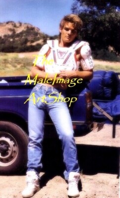 VINTAGE MALE PORTRAIT #m21368 -'doug chapman 1984' -free shipping in ...