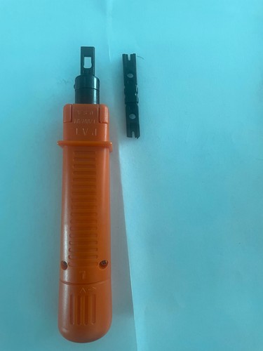 Impact Punch Down Tool AS-IS installed blade 66 plus one spare, see ...