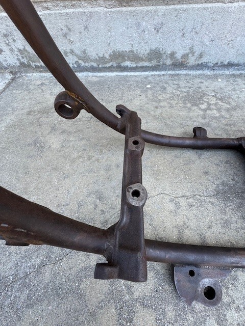 Replica Knucklehead frame for EL 1938-1940 Harley Davidson, modified ...