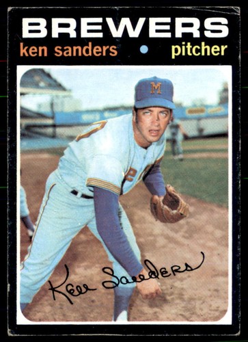 1971 Topps #116 Ken Sanders | eBay