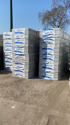 Toplite Aircrete 3.6 BLOCKS 100mm (45Blocks) brand new £60 + Vat Per ...