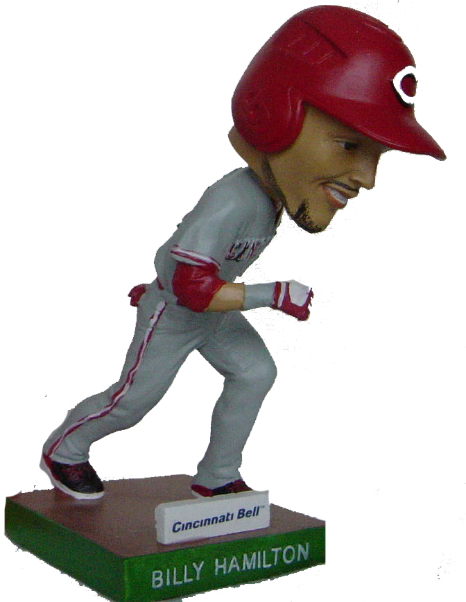Billy Hamilton Cincinnati Reds Running Bobble '15 Cincinnati Reds ...
