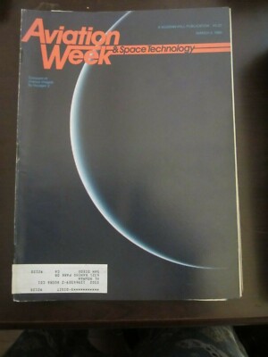 Aviation Week Space Technology Magazine March 1986 Crescent Uranus ...