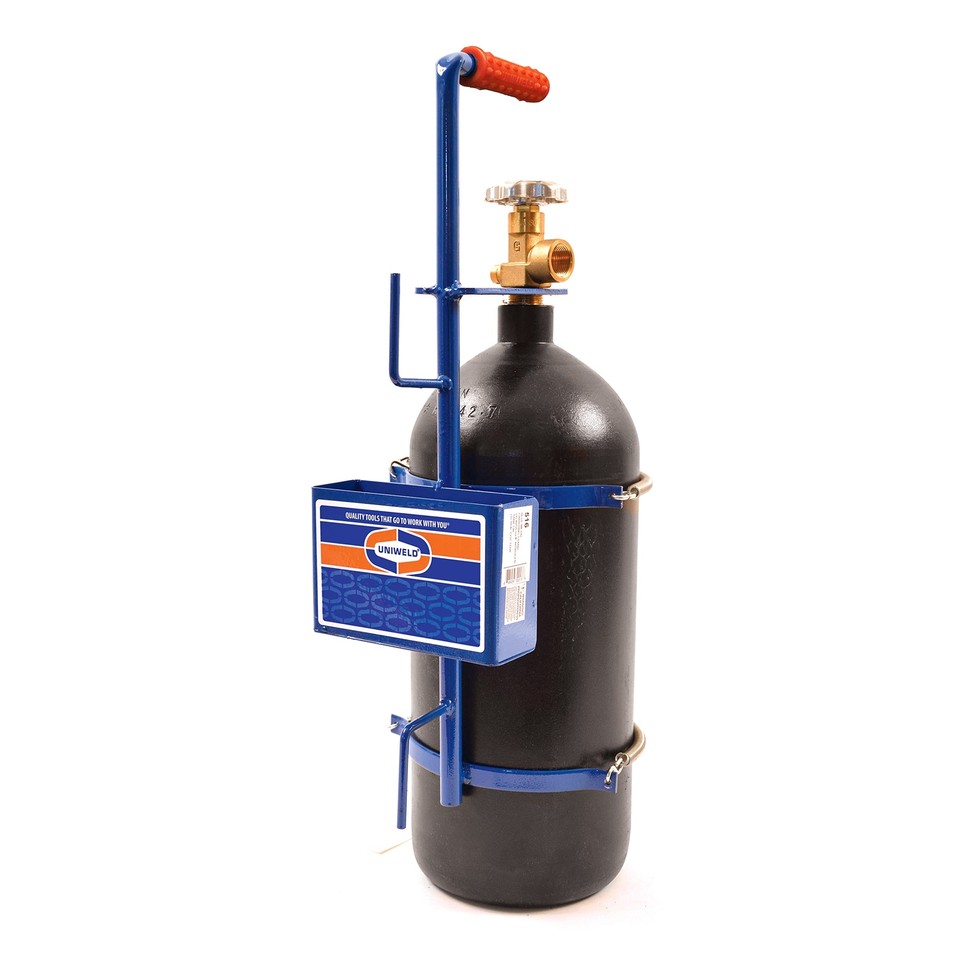 Uniweld 516 Metal Carrying Stand for a 40 Cubic Feet Nitrogen Tank | eBay