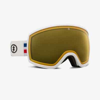Electric Visual EG2-T Old Glory + BL Silver Chrome Goggles (Yellow ...