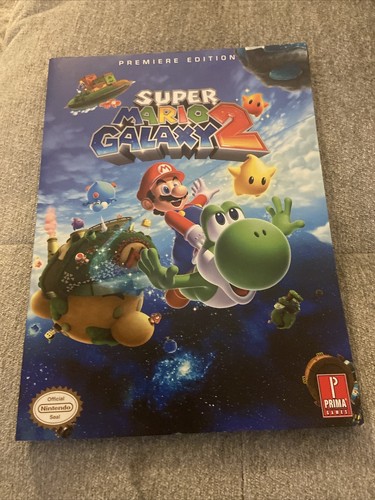 Super Mario Galaxy 2 Premiere Edition Nintendo Prima Official Game ...