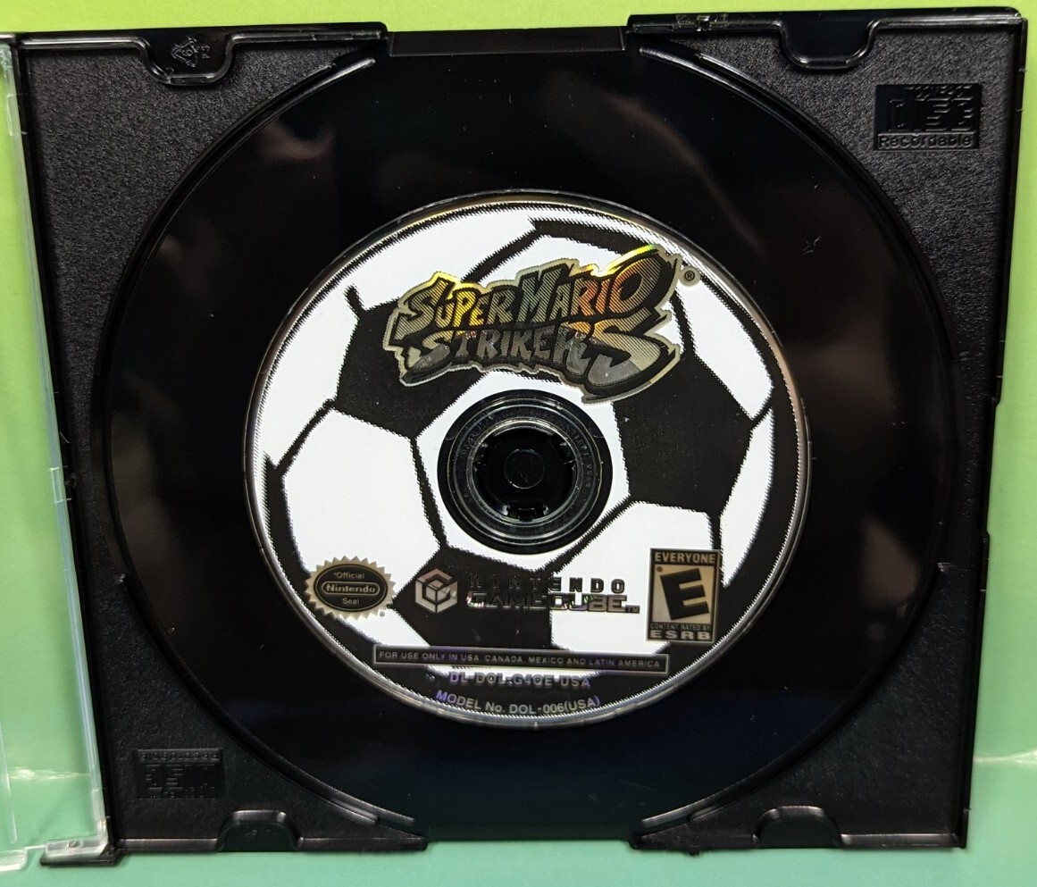 Super Mario Strikers - Nintendo GameCube, 2005 Wii Soccer Disc Only ...
