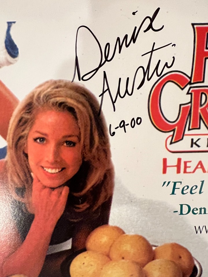 Denise Austin Autographed POSTER MINT COLLECTABLE AUTOGRAPH | eBay