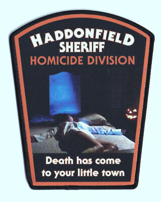 NEW STYLE HADDONFIELD SHERIFF HOMICIDE IL ILLINOIS HALLOWEEN MICHAEL ...