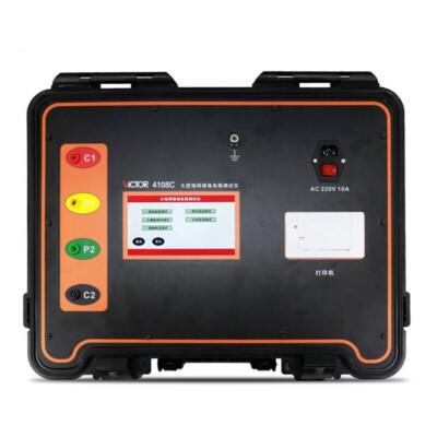 VICTOR 4108C Large Grounding Grid Grounding Resistance Tester KD | eBay
