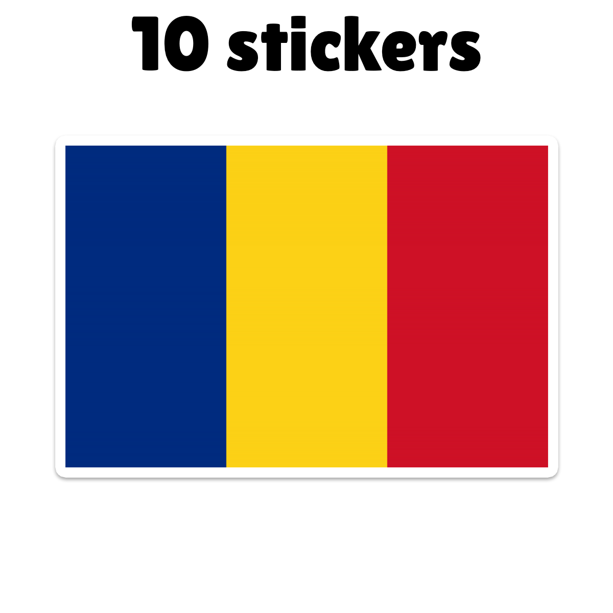 Romania Flag Sticker Decal Vinyl Fade & Waterproof | eBay Australia