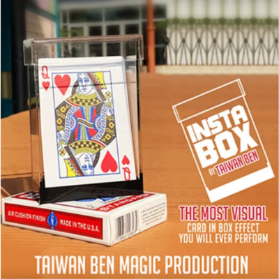 Insta Box Trick by Taiwan Ben - Visual Card in Box Close-Up Illusion ...