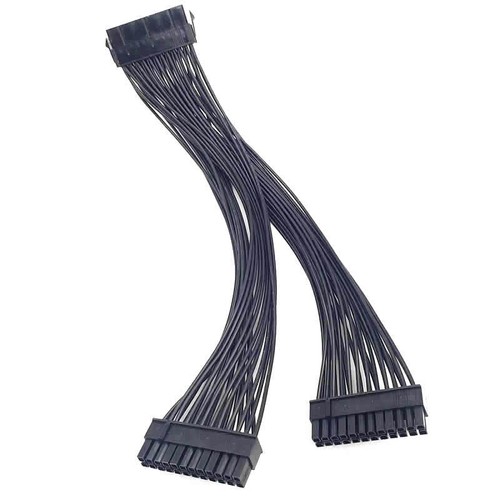 Dual PSU Power Supply 24 Pin ATX Motherboard Splitter Cable ATX ...