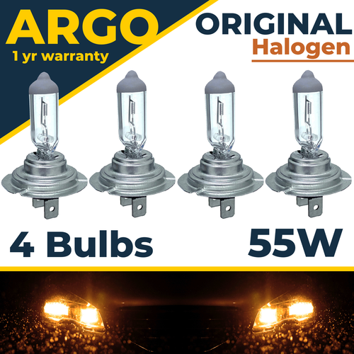 H7 55w Halogen Headlight Headlamp Fog Bulb 2 Pins 477 499 PX26d 12v Car ...