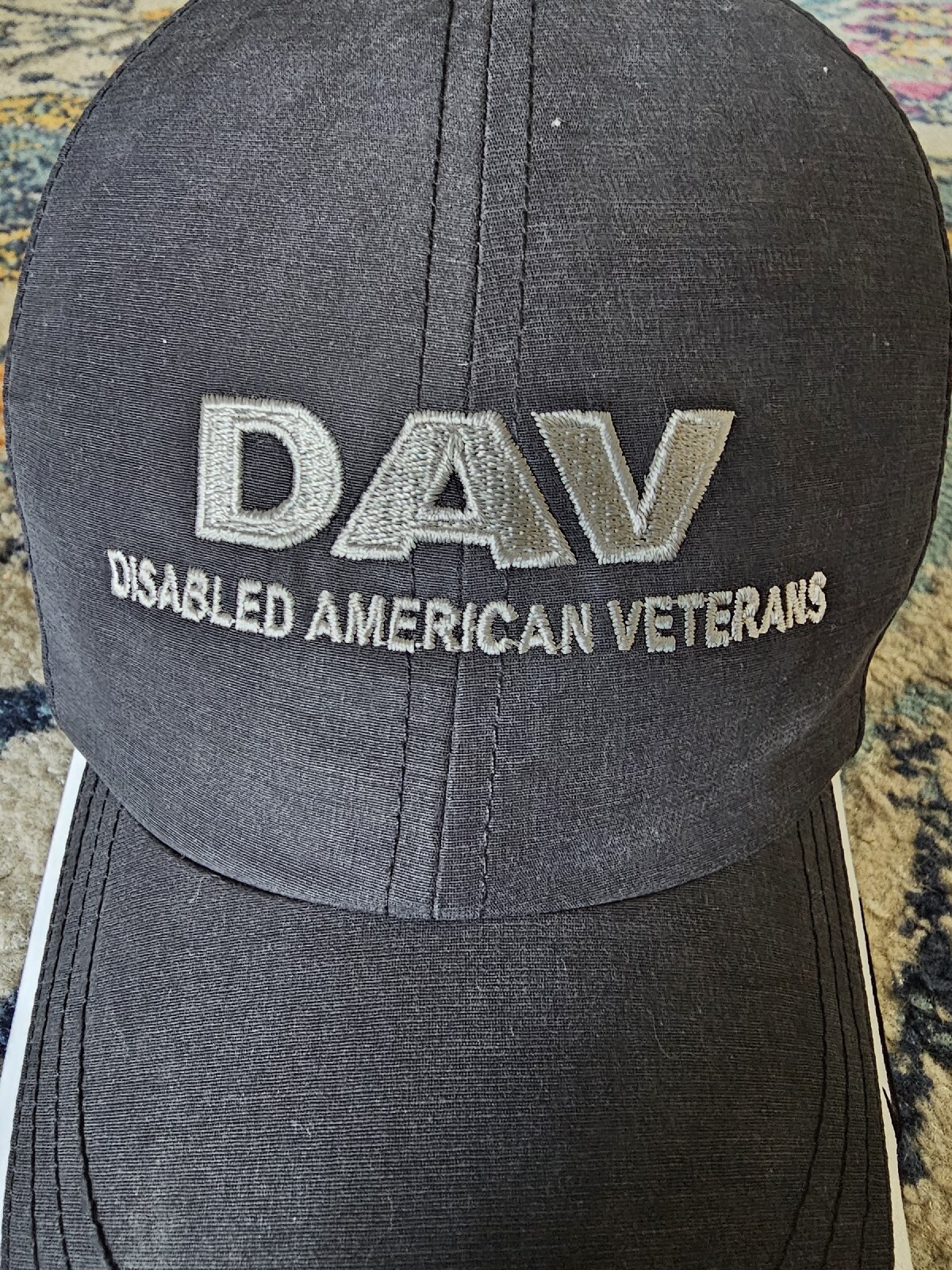 NIKE GOLF hat DAV Disabled American Veterans Hook & Loop Strap OSFM | eBay