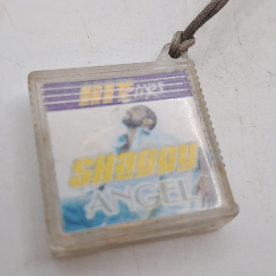 Vintage 2000 Hit Clips Boom Box FM Radio Ear Player 5 Music Cartridges ...