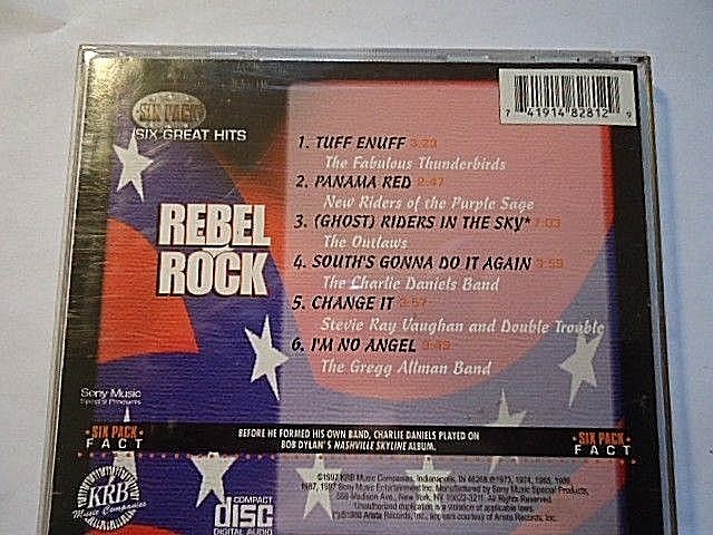 REBEL ROCK SIX PACK SIX GREAT HITS 1997 SONY MUSIC CD | eBay