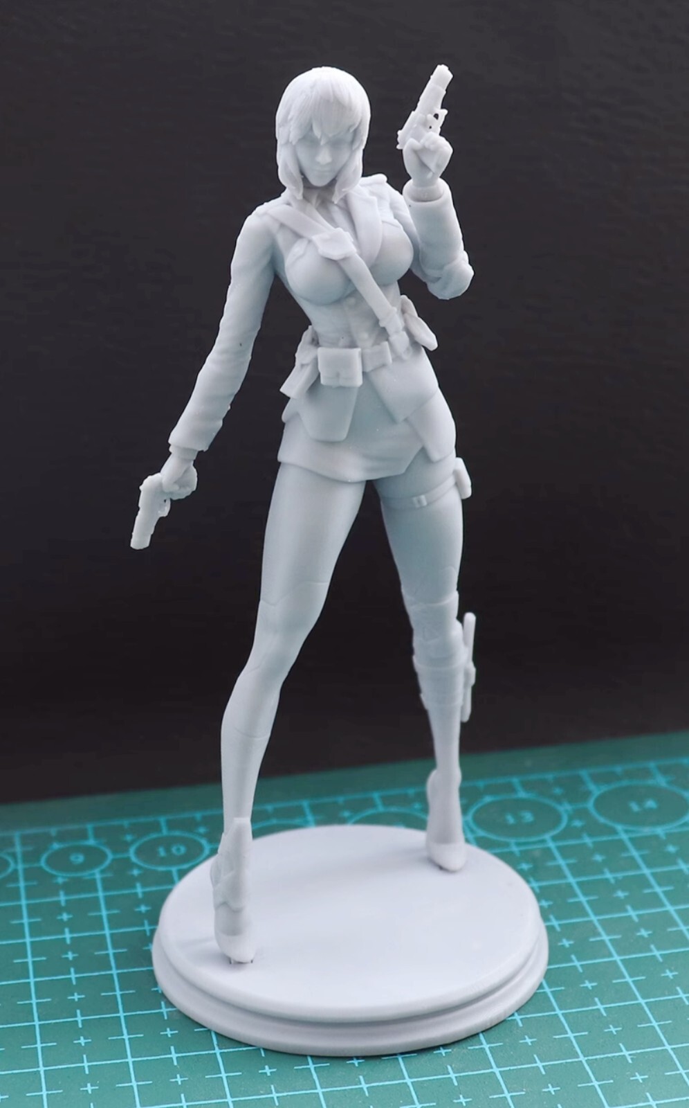 1/18 resin figure model Fantasy Female Warrior Razosuko Unassembled ...