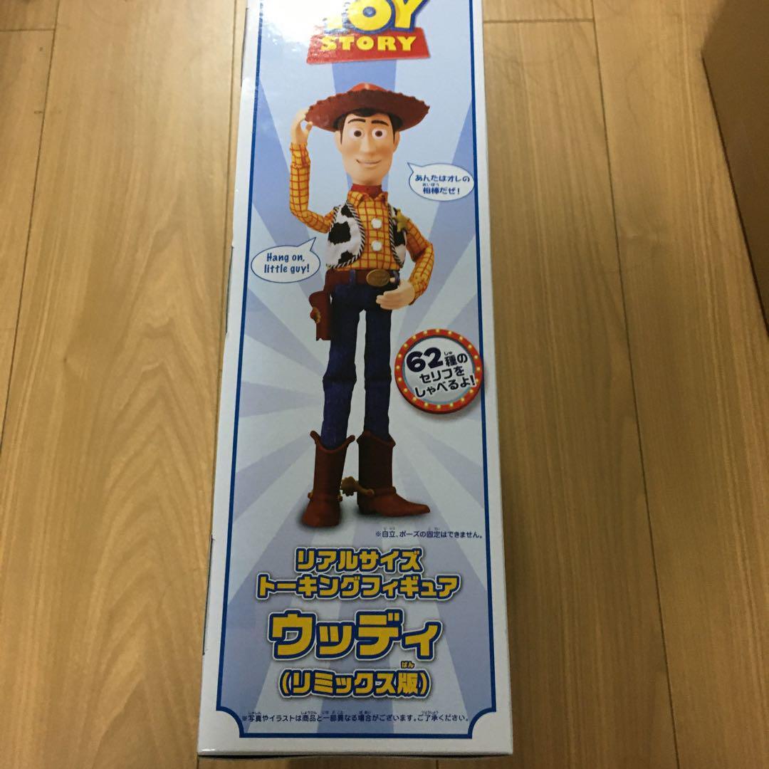 Disney Toy Story Woody Real Size Talking Figure Remix Ver. TAKARA TOMY ...