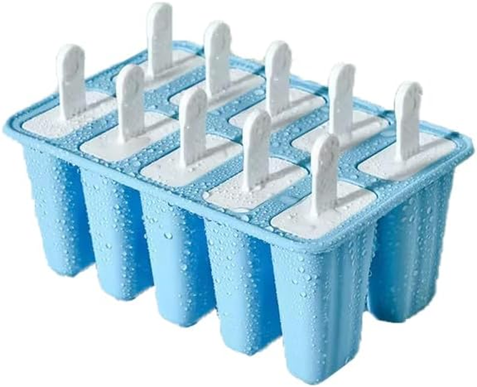 Silicone Ice Cream Mould Block 4/6/10 Cavity Frozen Molds ICY Pole ...