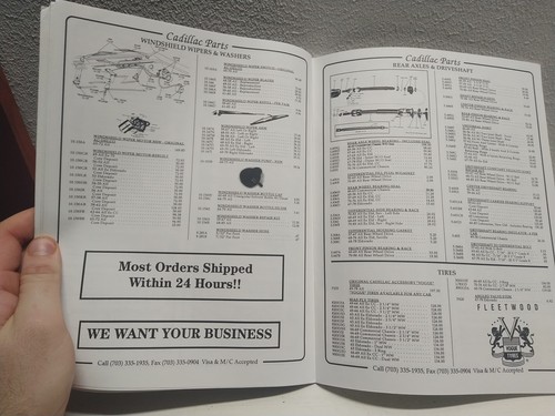 1949-1970 Cadillac Parts & Supply Catalog 1994 Edition Car | eBay