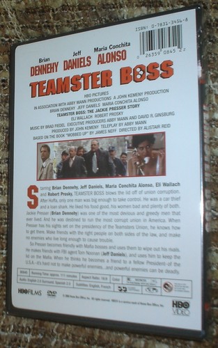 Teamster Boss - The Jackie Presser Story (DVD, 2006) for sale online | eBay