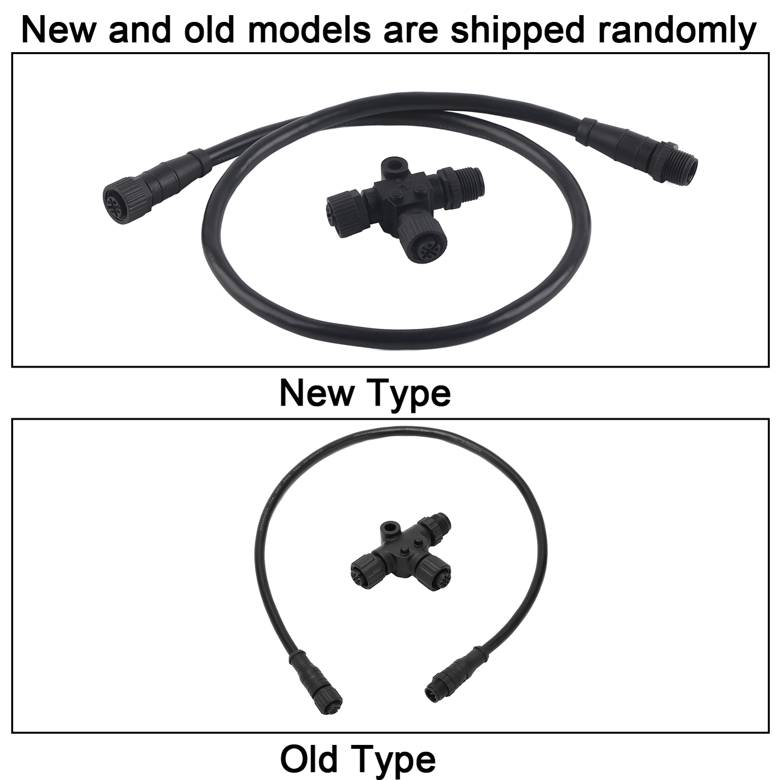 For NMEA 2000 Drop Backbone Cable with T‑Connector 5 Pin Waterproof M12 ...