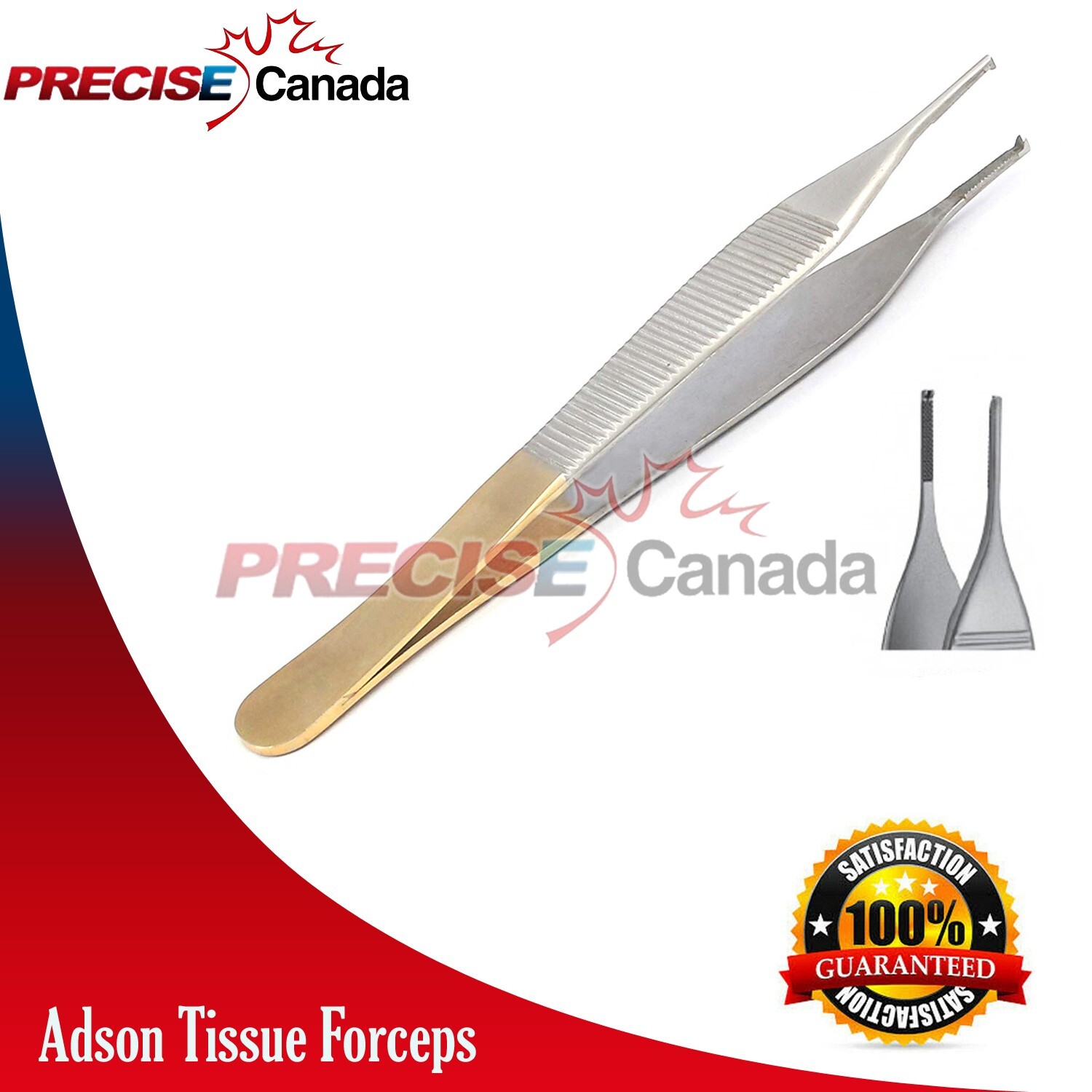 3 Pcs T/C Adson Tissue Forceps 6'' 1X2 Rat Tooth Configuration Surgical ...