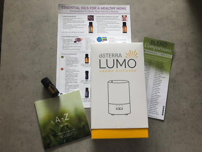 Brand New Genuine doTERRA LUMO Aroma Diffuser 5ml Oil + Reference Card ...